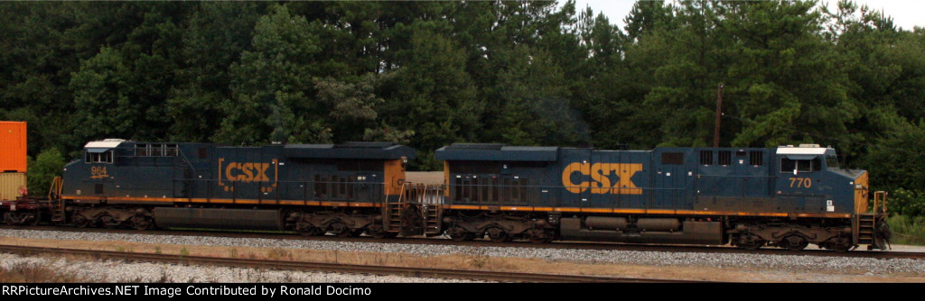 CSX 770 CSX 964